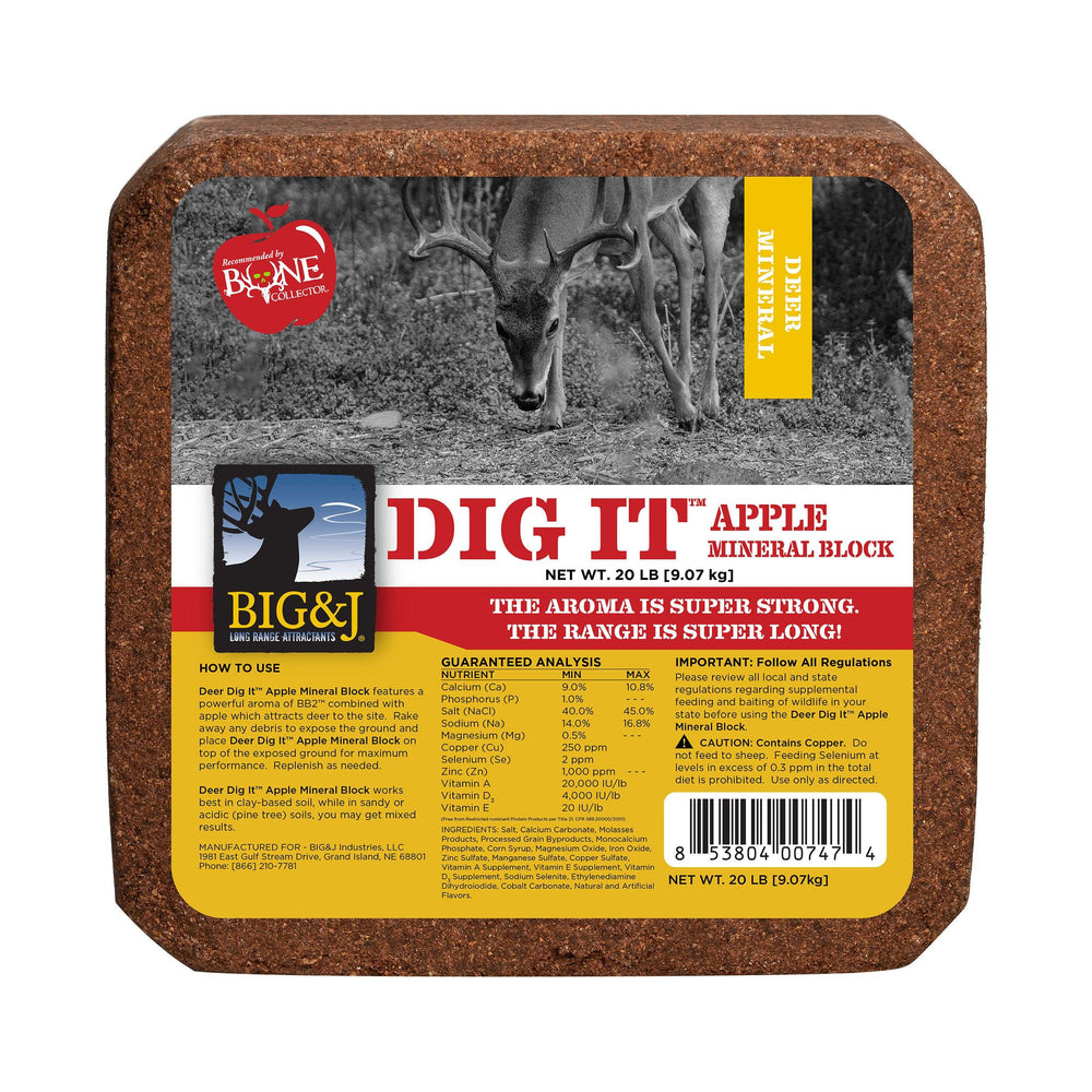 Apple Deer Dig it Mineral Block – Big and J Industries